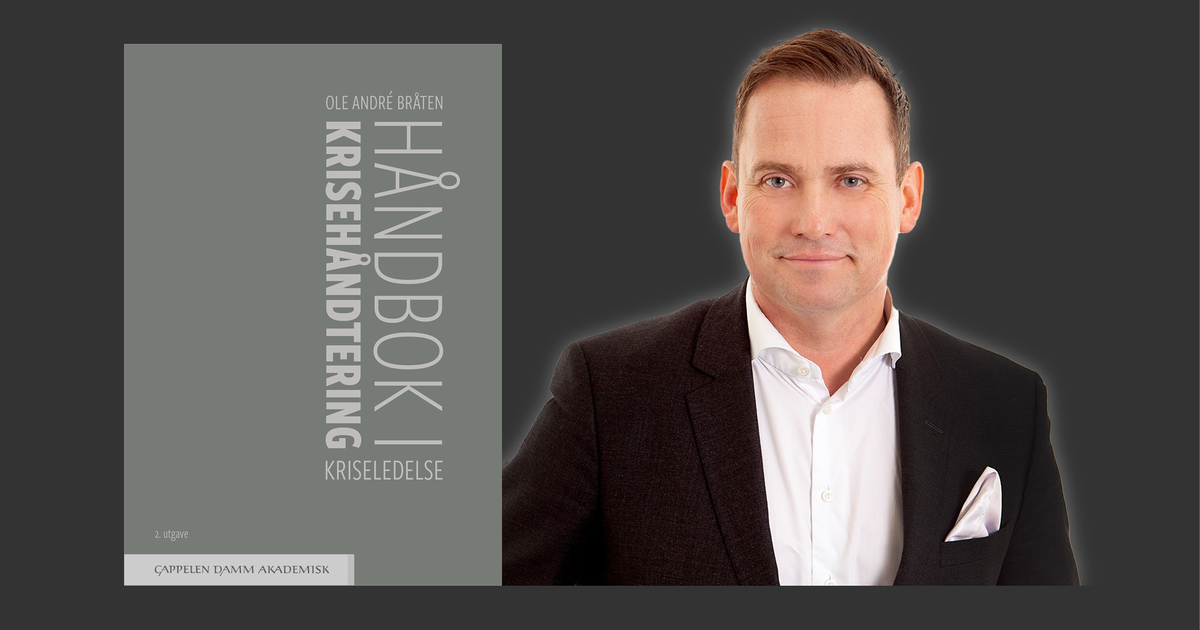 Et godt grunnlag for pensum i krisehåndtering